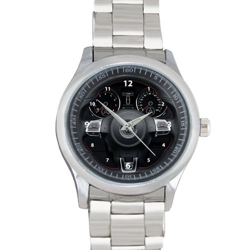 VW Volkswagen GTI Steering wheel Watch Unisex Watches steering control ...