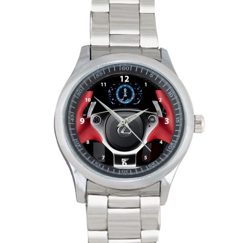 New Lexus LFA Steering Watch Unisex Watches Quality Stainless Wrist Watch