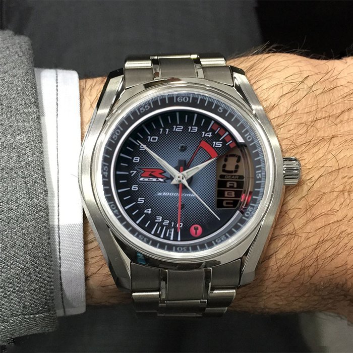 SUZUKI GSX-R1000 2007-2008 Speedometer Watch Unisex Watches Women Men's ...