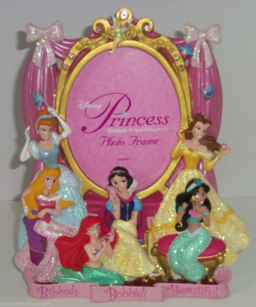 Disney Princess Boutique Cinderella Belle Ariel Photo Frame Sold AZ 10 ...