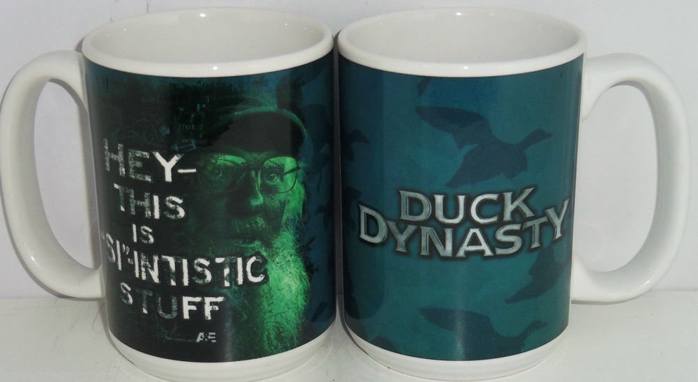Sold AZ 1/08/2022 Duck Dynasty Coffee Mug Uncle Si Robertson Hey This ...