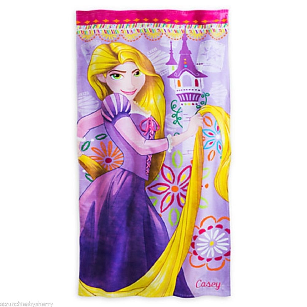 Disney Store Princess Rapunzel Beach Towel 2016 sold AZ 3/22/2021