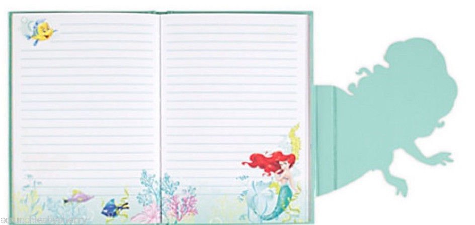 Disney Store Ariel Journal Diary The Little Mermaid New