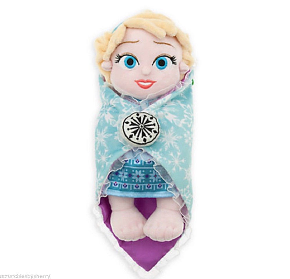 Disney Babies Frozen Elsa Plush and Blanket Theme Parks New
