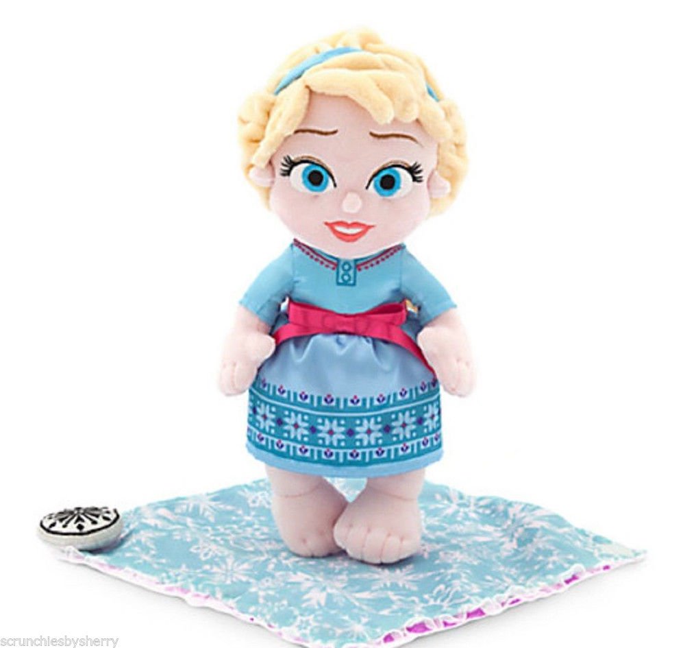 Disney Babies Frozen Elsa Plush and Blanket Theme Parks New
