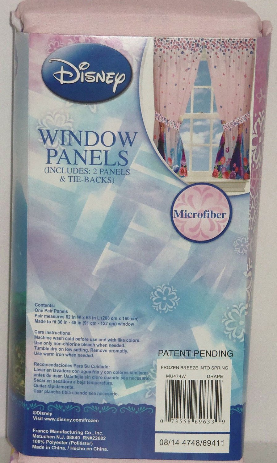 Disney Frozen Curtains Window Treatments check
