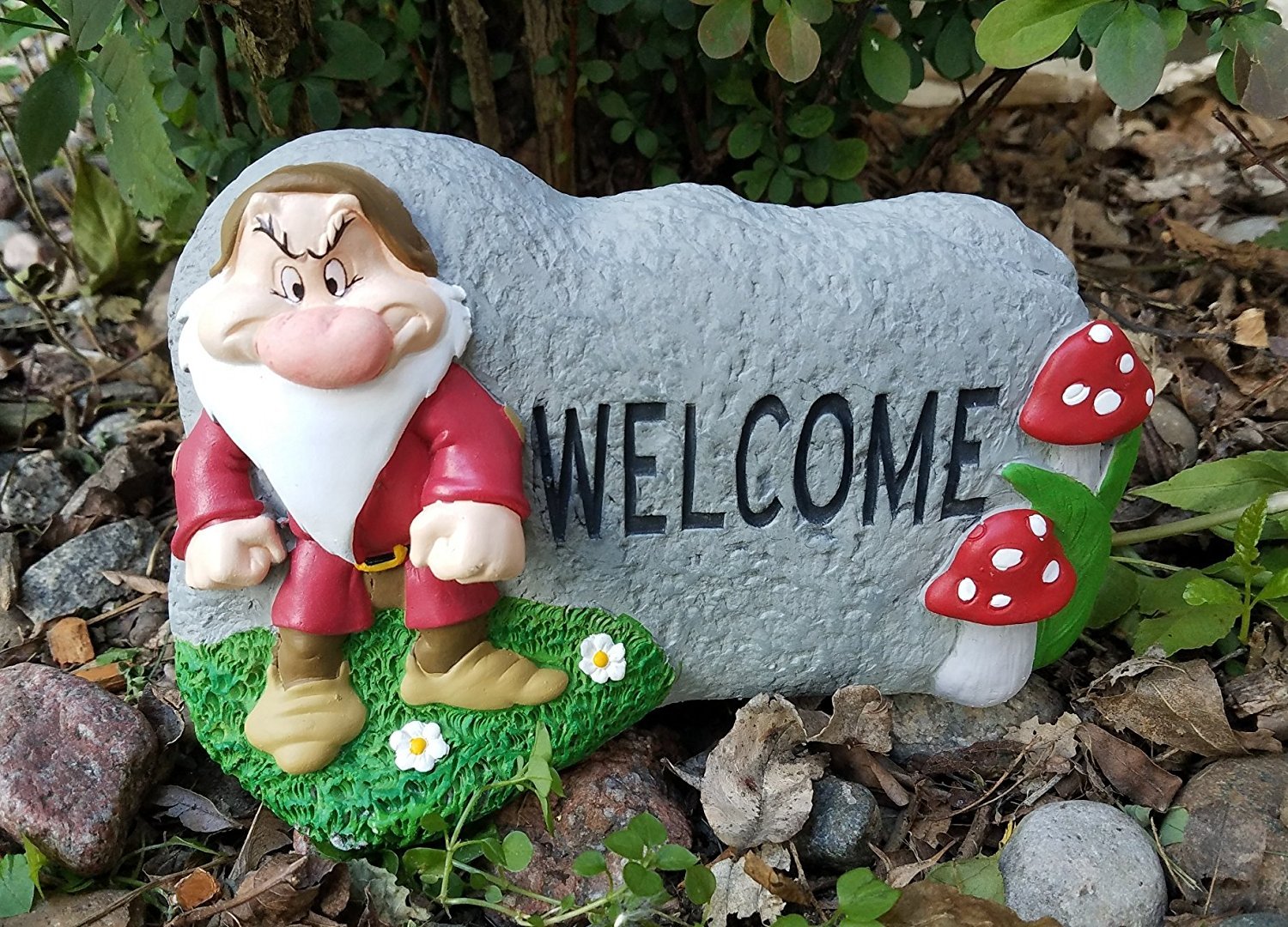 Disney Grumpy Welcome Garden Rock sold AZ 4/15/2020