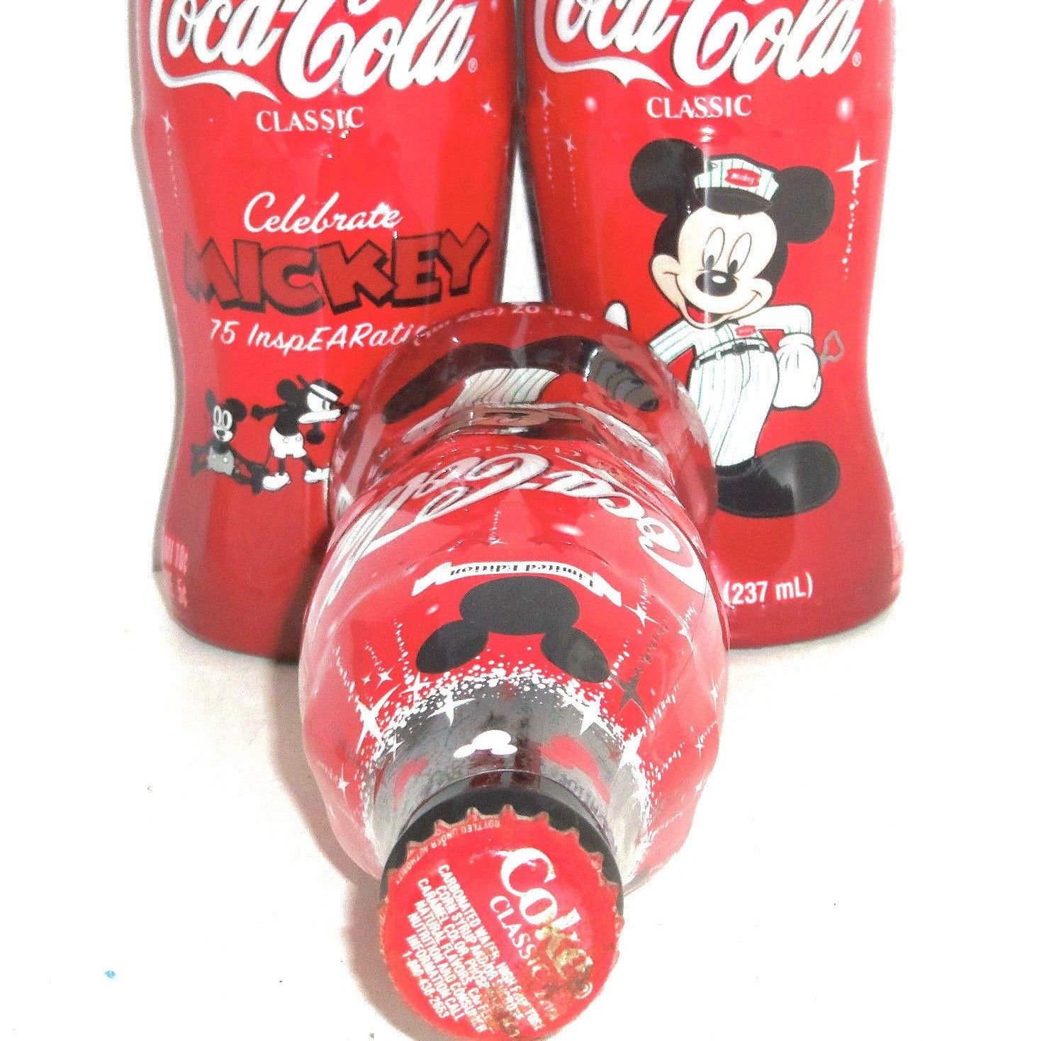 Disney Mickey Mouse Coca Cola Bottle Celebrate Mickey 75 InspEARations ...