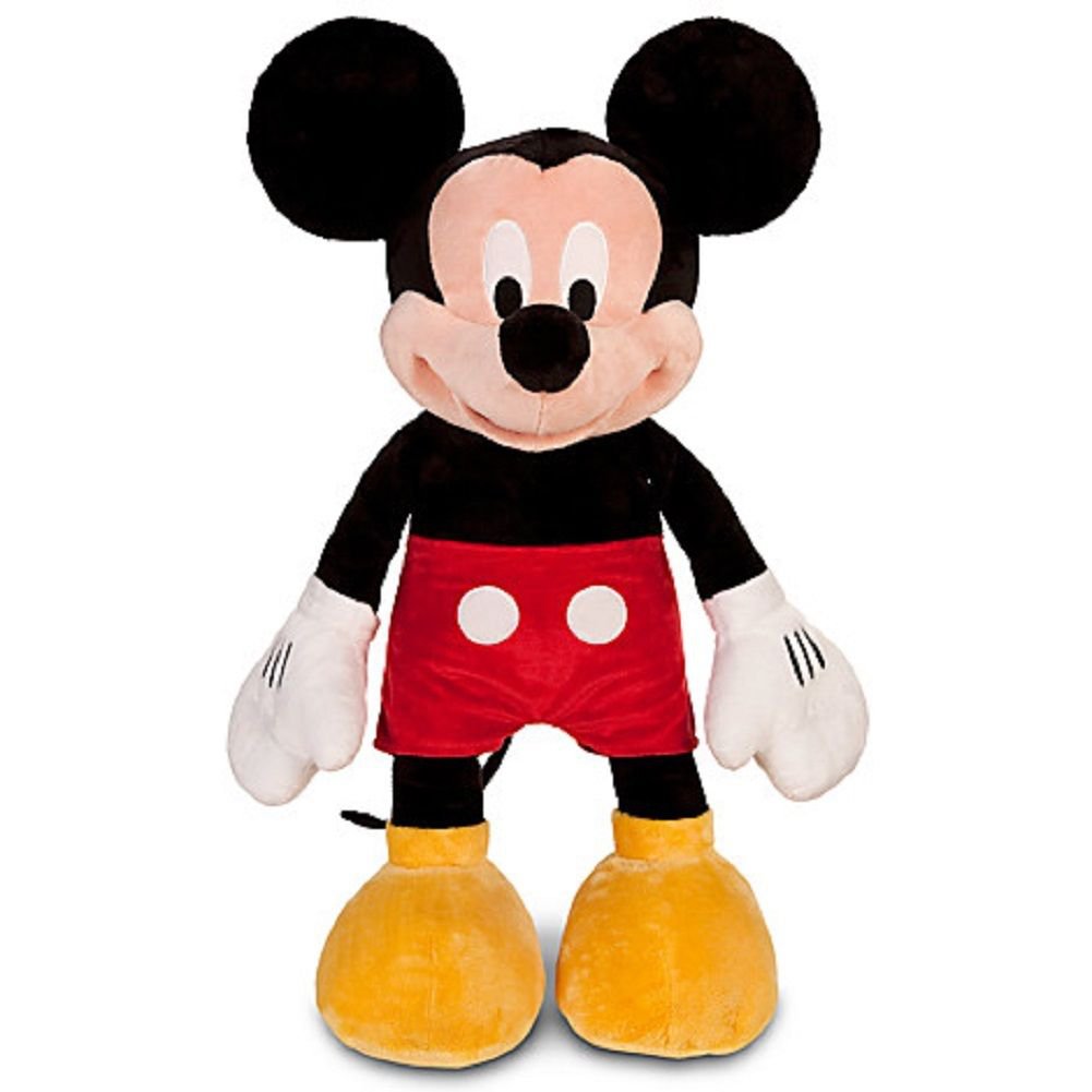 Disney Store Mickey Mouse Giant Plush Toy Stuffed Animal 25" New