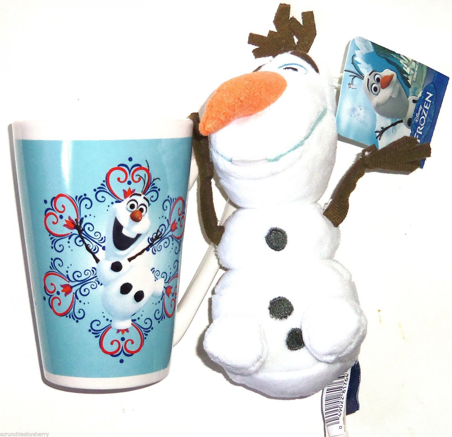 Disney Frozen Olaf Christmas Coffee Cup Mug Olaf Mini Plush Toy Sold AZ ...