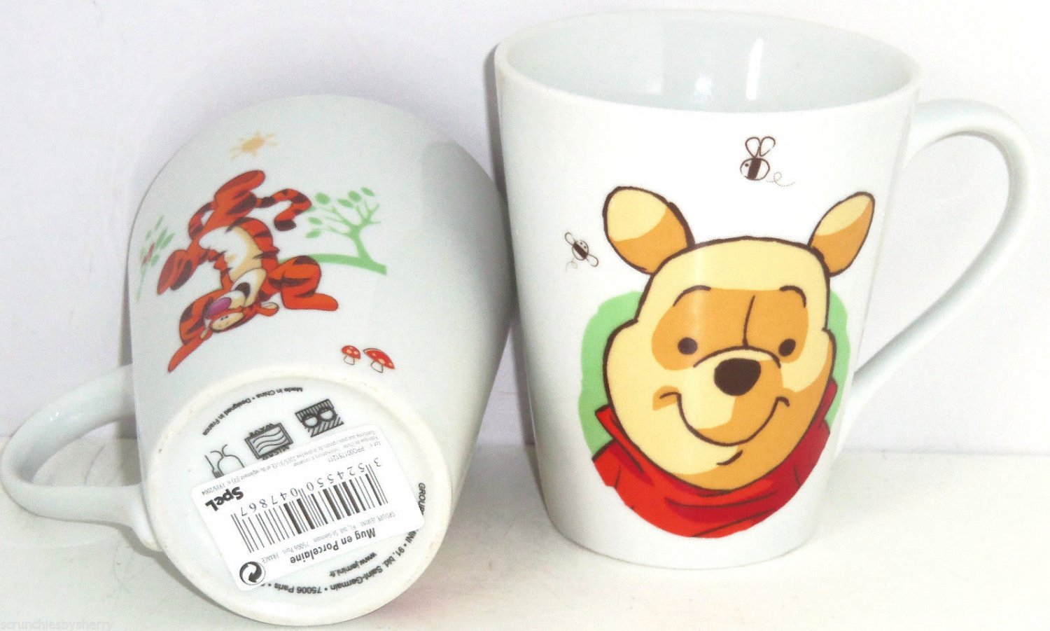 Disney Winnie the Pooh Tigger Coffee Mug Cup Porcelaine