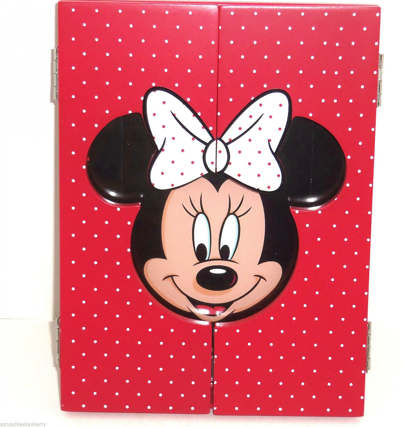 Disney Minnie Mouse Red Photo Picture Frame Pokla Dots Bow Theme Parks