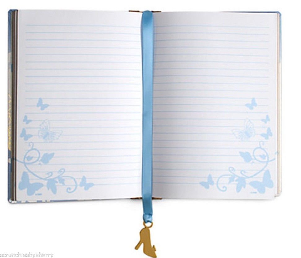 Disney Store Cinderella Journal Diary Live Action Movie 2015 New sold ...