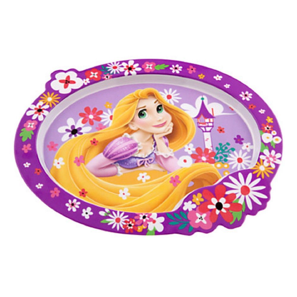 Disney Store Rapunzel Dinner Plate Tangled Meal Time Magic New sold AZ ...