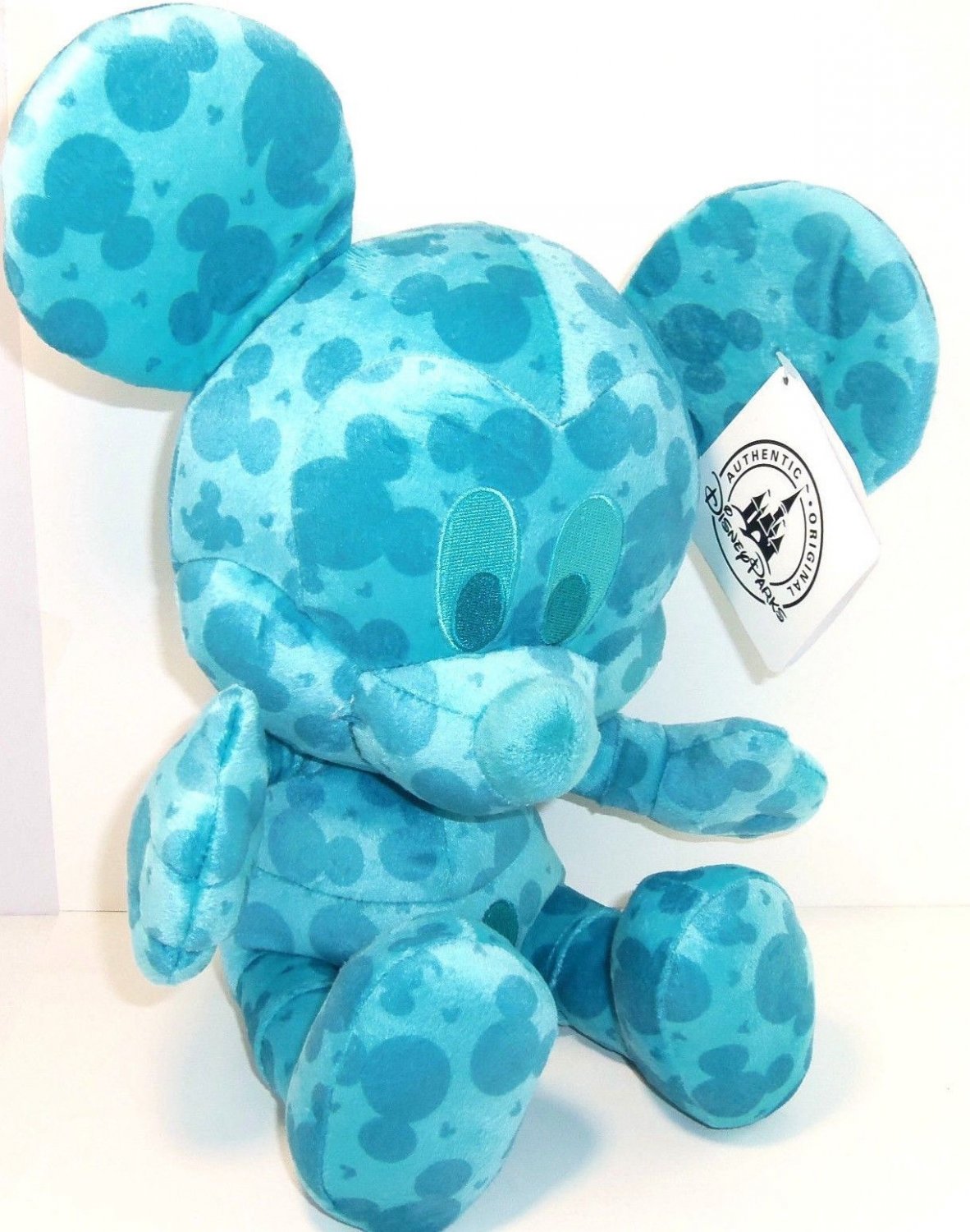 Disney Mickey Mouse Icon Plush Toy 10'' Seated Bendable Legs Arms Theme ...