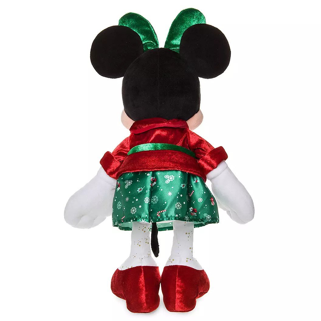 Disney Store Minnie Mouse Christmas Plush Toy Exclusive 2019 Limited New