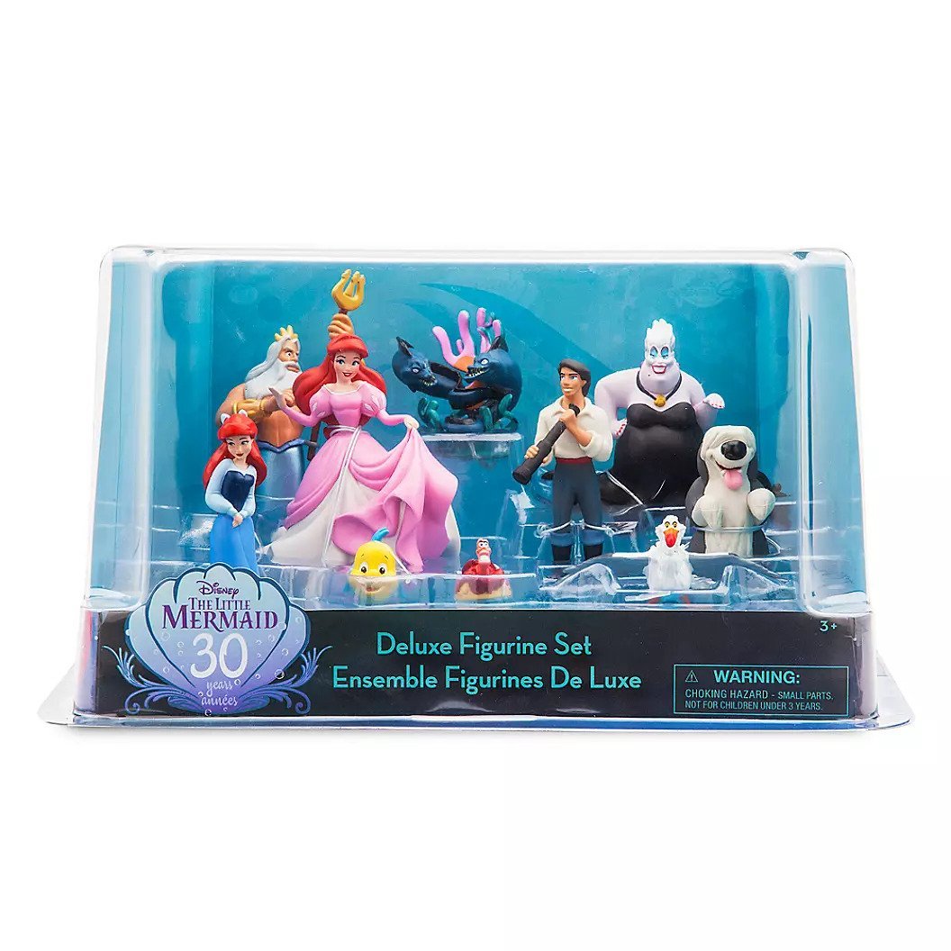 Disney Store The Little Mermaid Deluxe Figure Play Set 2019 sold AZ 12 ...