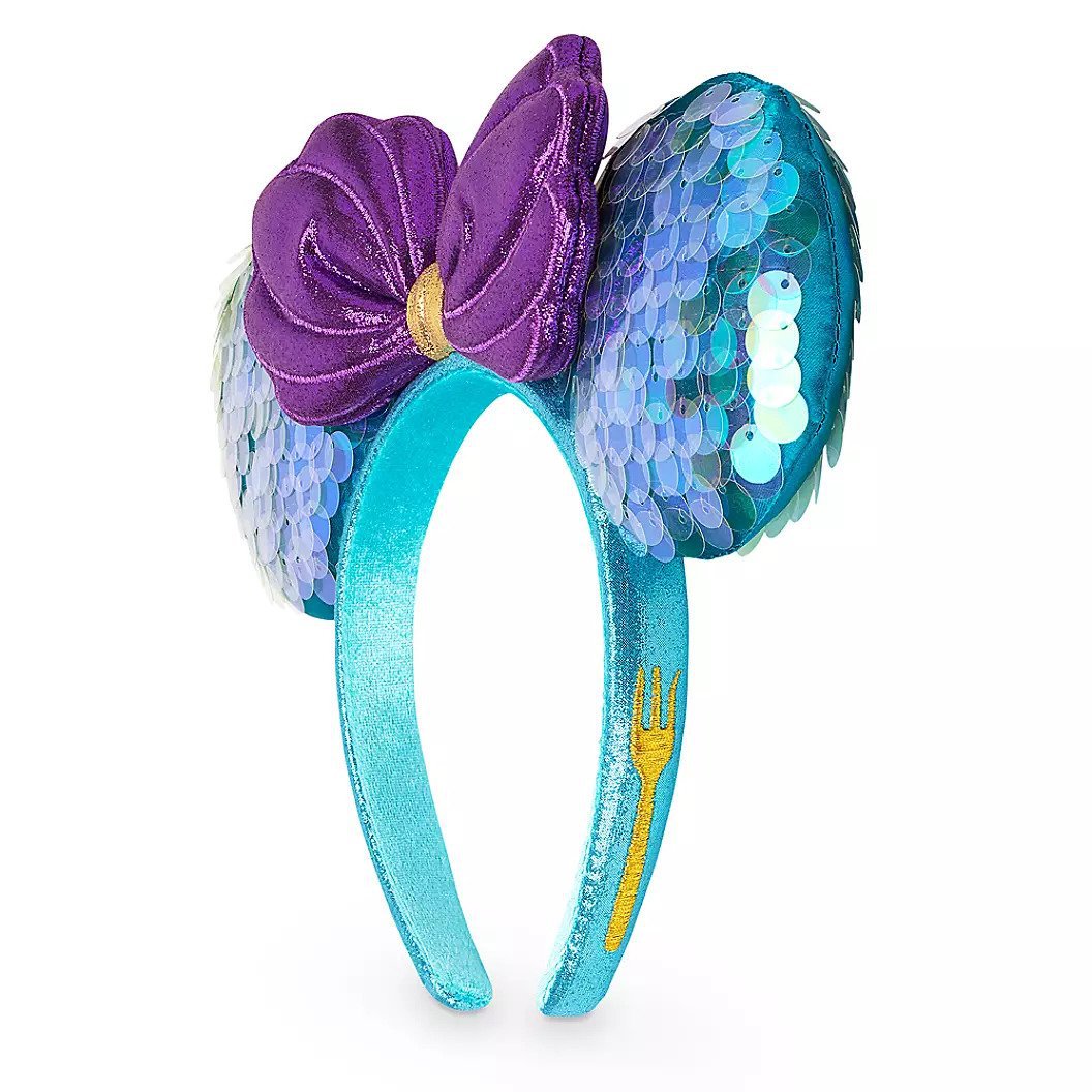 Disney Ariel The Little Mermaid Headband Mouse Ears Theme Parks 2020