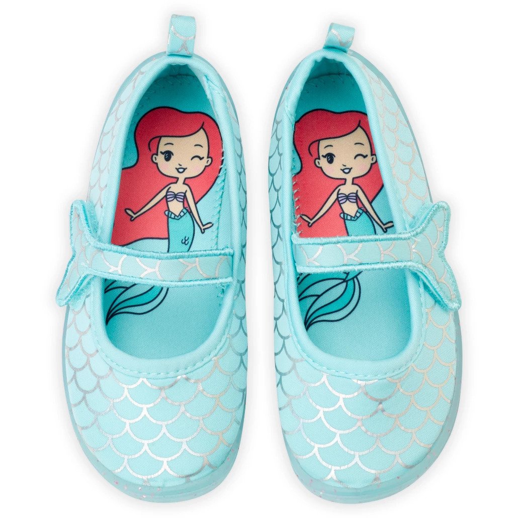 Disney Store Ariel Swim Shoes for Kids The Little Mermaid Size 7 2021