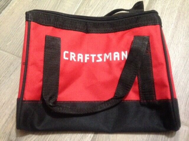 Craftsman 10 inch Tool Bag Storage Red