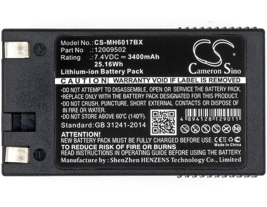 BATTERY MONARCH 12009502 FOR 6017 Handiprint, 6032 Pathfinder, 6039 ...