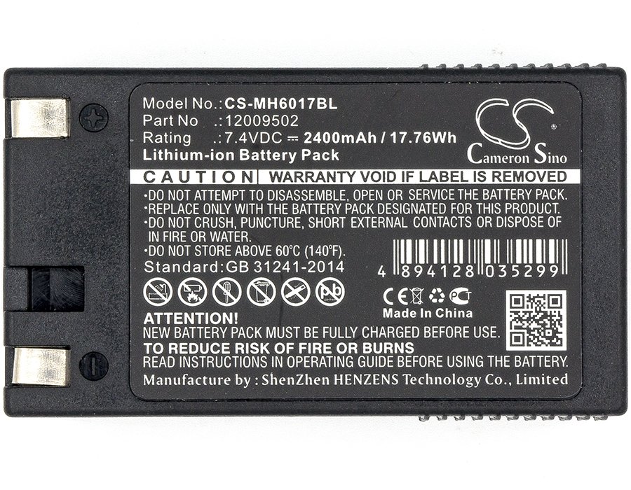 BATTERY MONARCH 12009502 FOR 6017 Handiprint, 6032 Pathfinder, 6039 ...