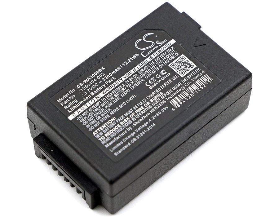 BATTERY TEKLOGIX 1050494, 1050494-002, WA3006, WA3020 FOR 7525, 7525C ...