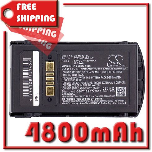 BATTERY ZEBRA BTRY-MC32-01-01, BTRY-MC32-52MA-01, BTRY-MC33-52MA-01 FOR ...