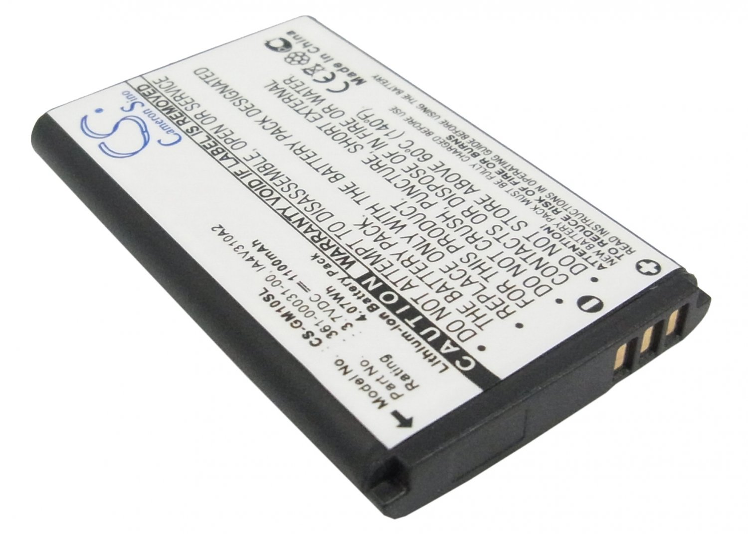 BATTERY GARMIN 010-10840-00, 361-00030-00, 361-00031-00, IA4V310A2 FOR ...