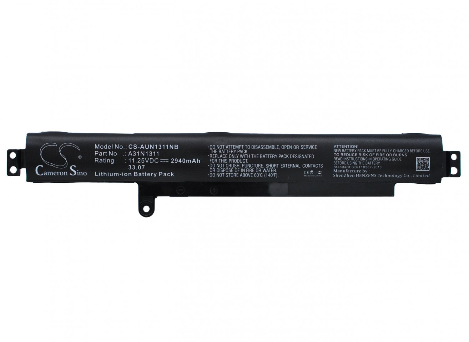BATTERY ASUS 0B110-00260200, A31LM25, A31N1311, F102BA FOR X102BA ...