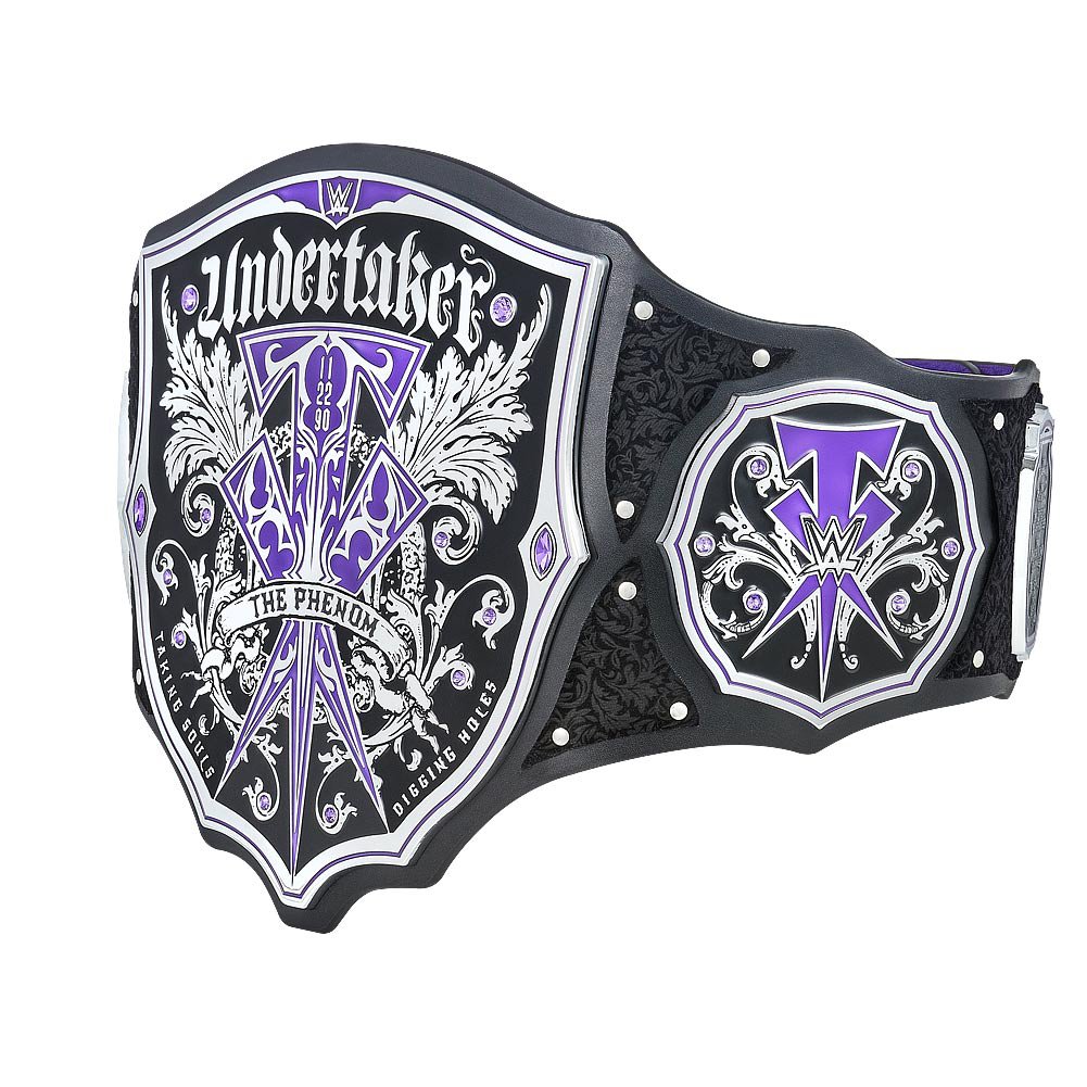 Undertaker Limited Edition Legacy Championship Title Belt with Free Casket