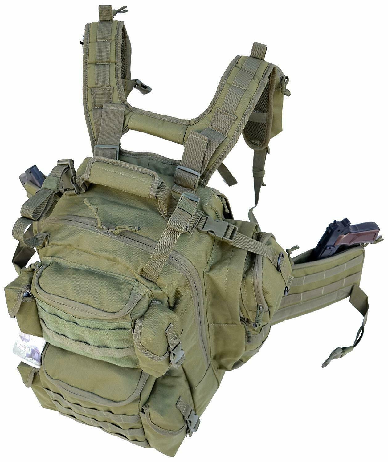 Explorer Tactical Gun Concealment Backpack With Molle Webbing Hydration ...