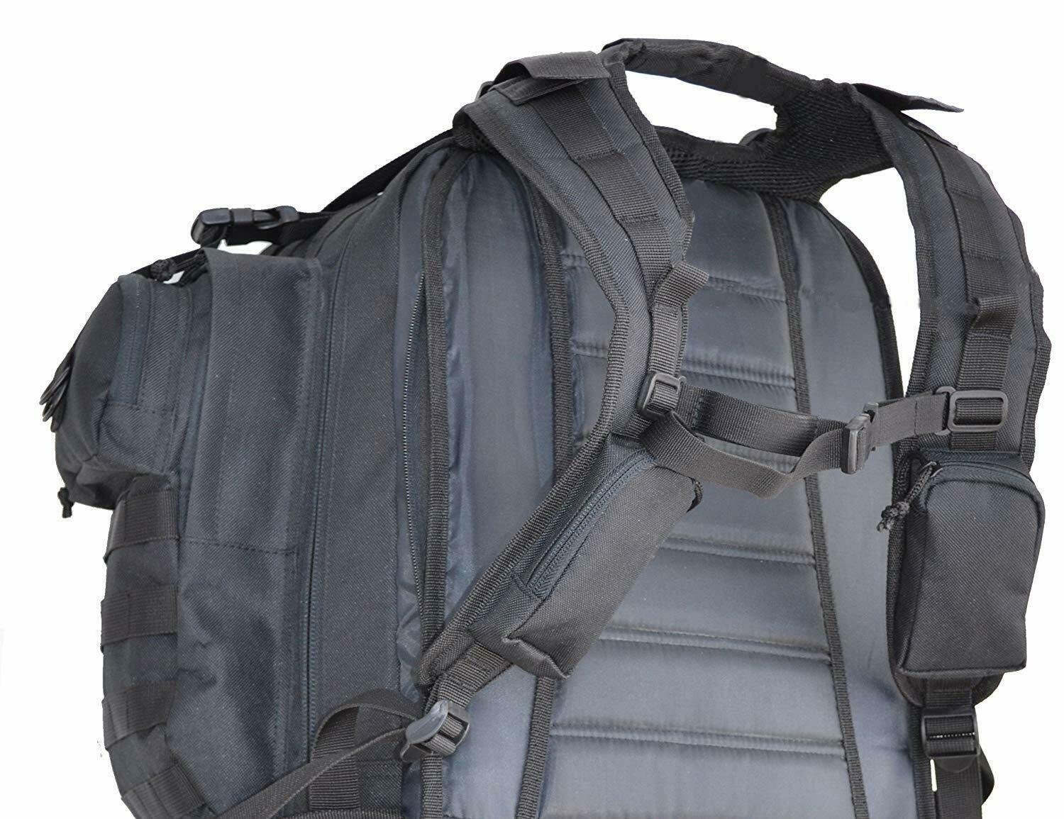 Explorer Tactical Gun Concealment Backpack With Molle Webbing Hydration ...