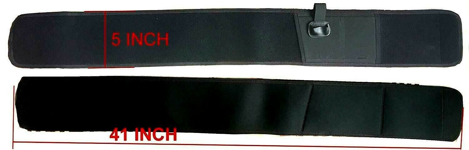 Explorer Belly Holster Adjustable Size XL Ultimate Concealed Carry Black