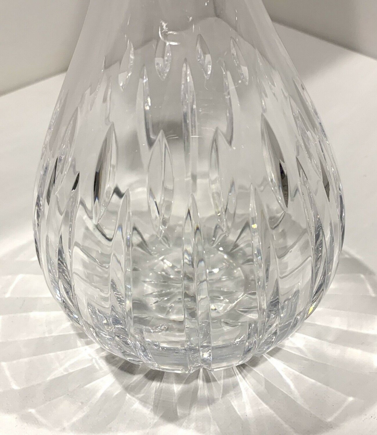 Atlantis Crystal Sundial Decanter / Vase (No Stopper)