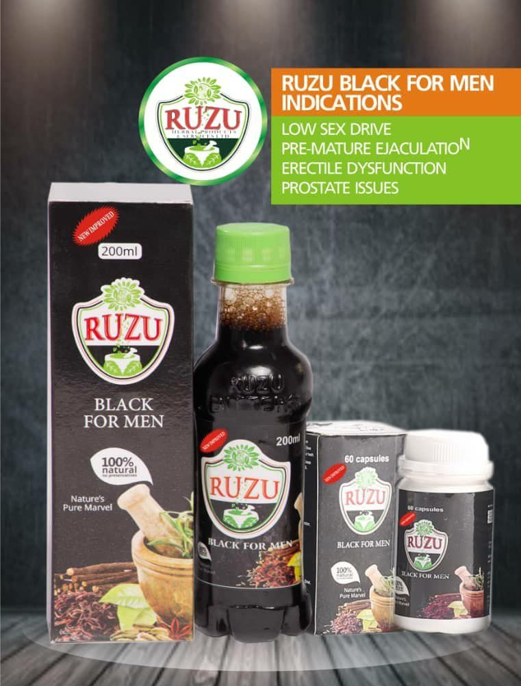 Ruzu Black for Men 200ml