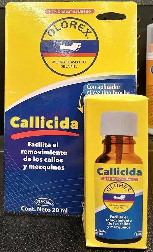 Olorex Callicida~Corn Callus Liquid Remover~Remueve Callos~20ml~Quality ...