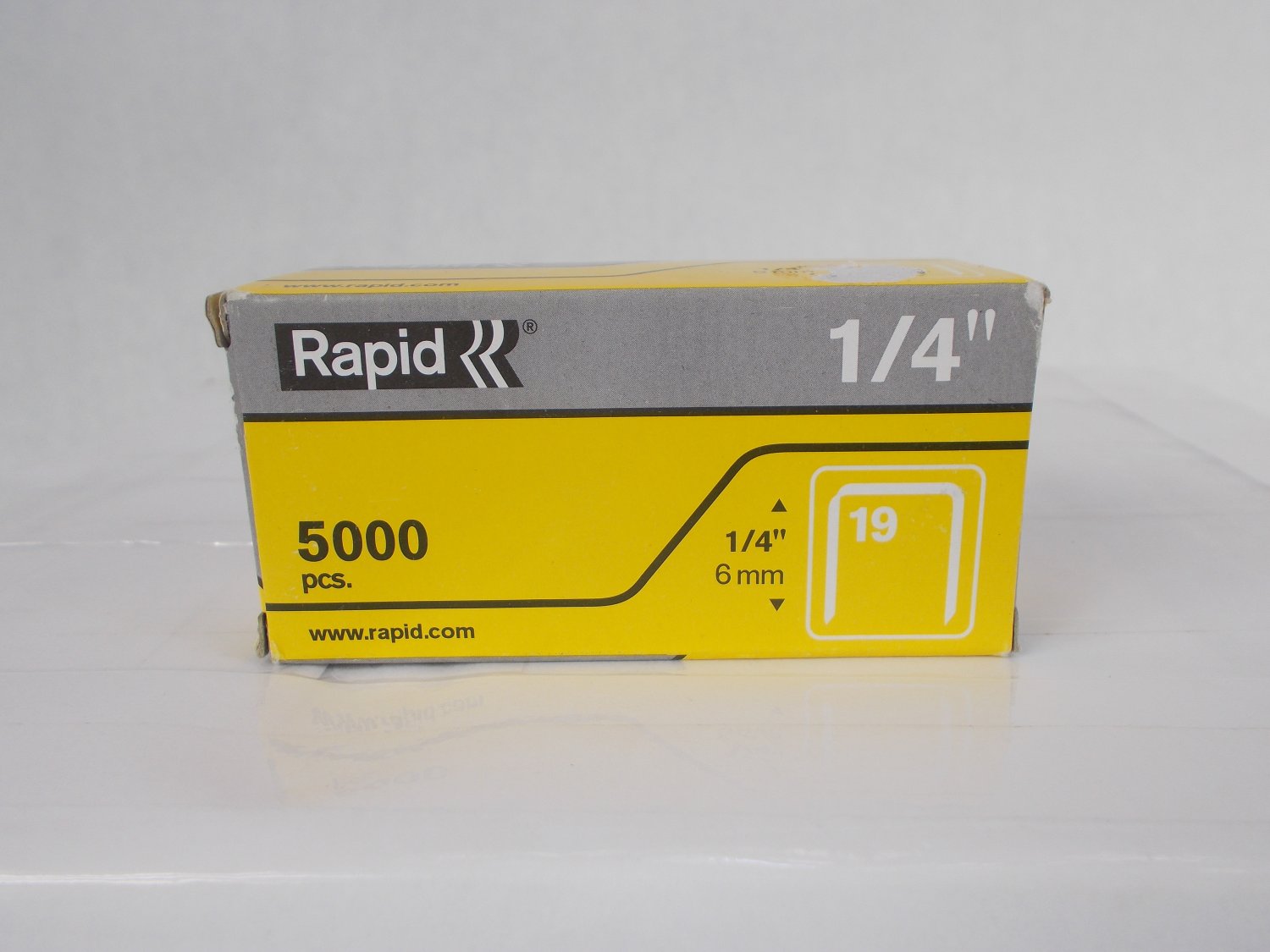Rapid R23 No.19 Fine Wire 1/4 Staples