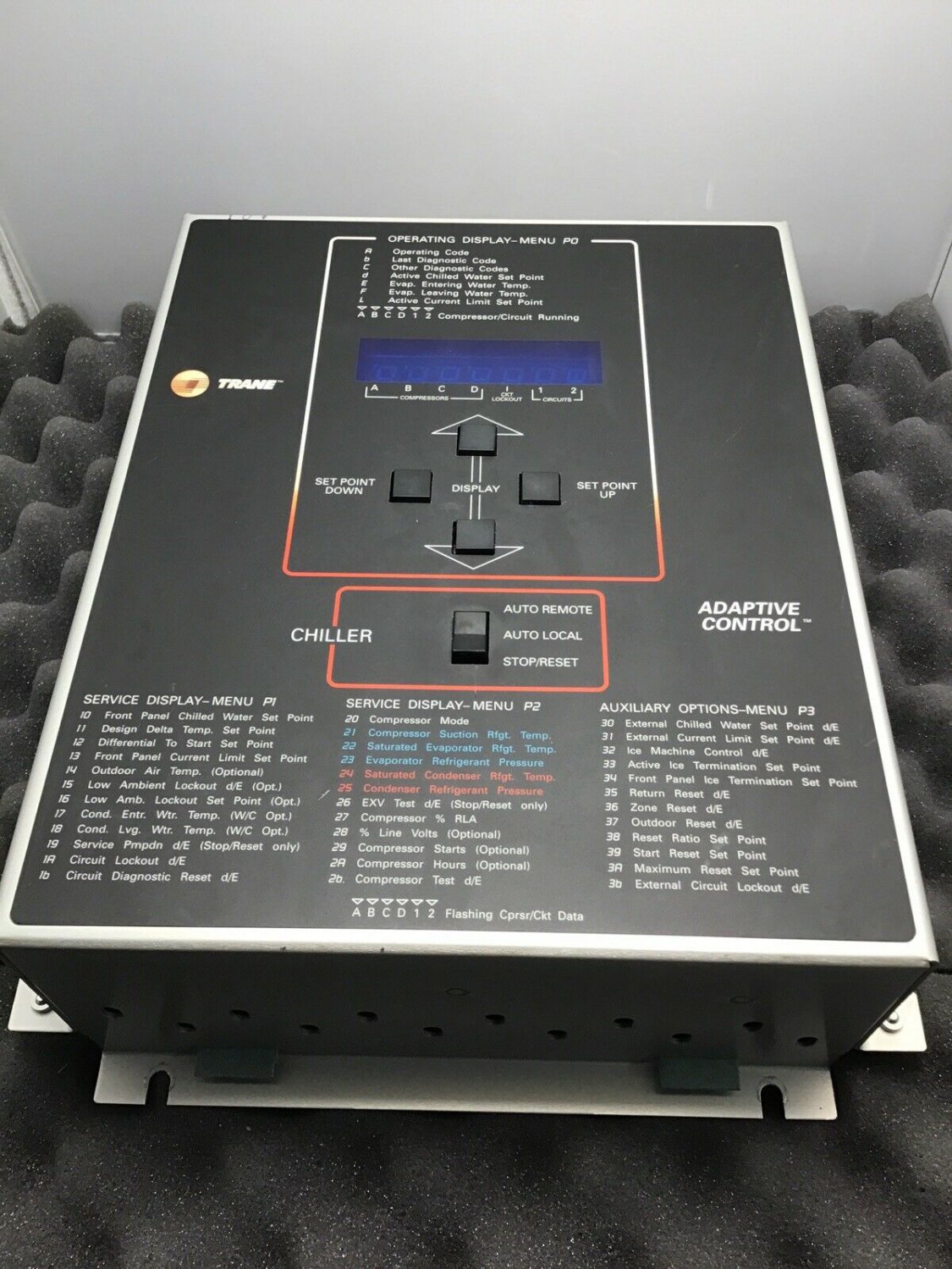 TRANE ADAPTIVE CONTROL X13650362-05 6200-0010-09 REV J