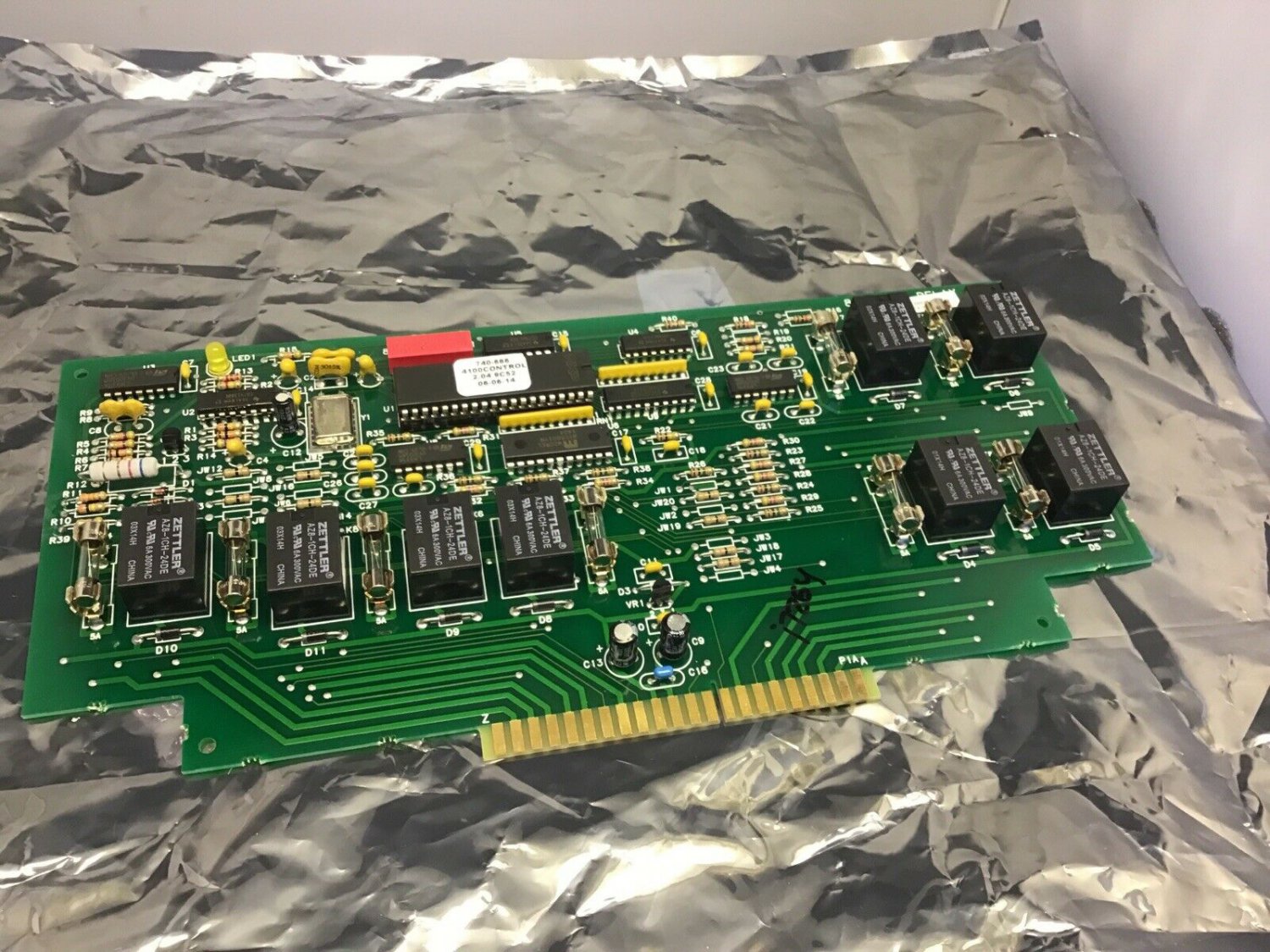 NEW SIMPLEX 565-045 REV F. FIRE ALARM BOARD 8PT AUX RELAY