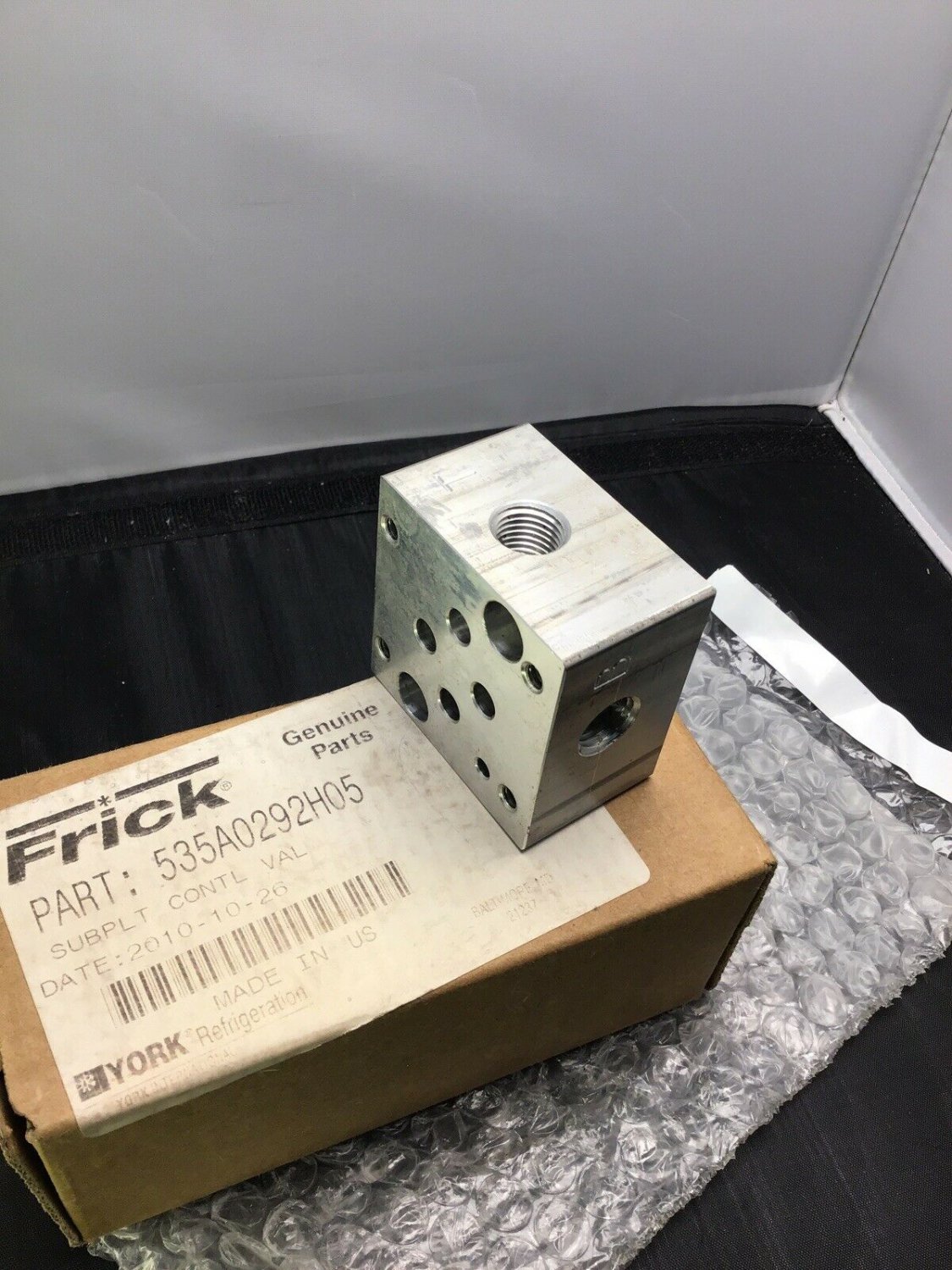 Frick 535A0292H05 Control Valve Subplate