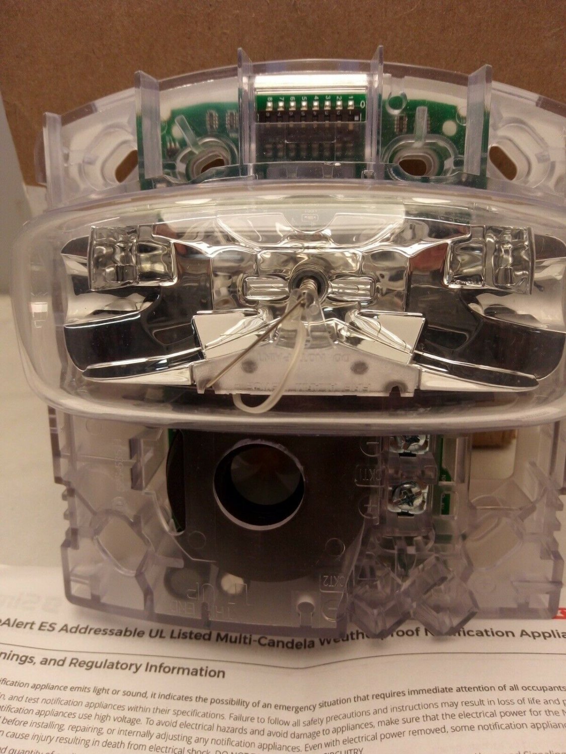 SIMPLEX 49AV-WRFO HORN STROBE OUTDOOR P/N: 07431056, FREE SHIPPING THE ...