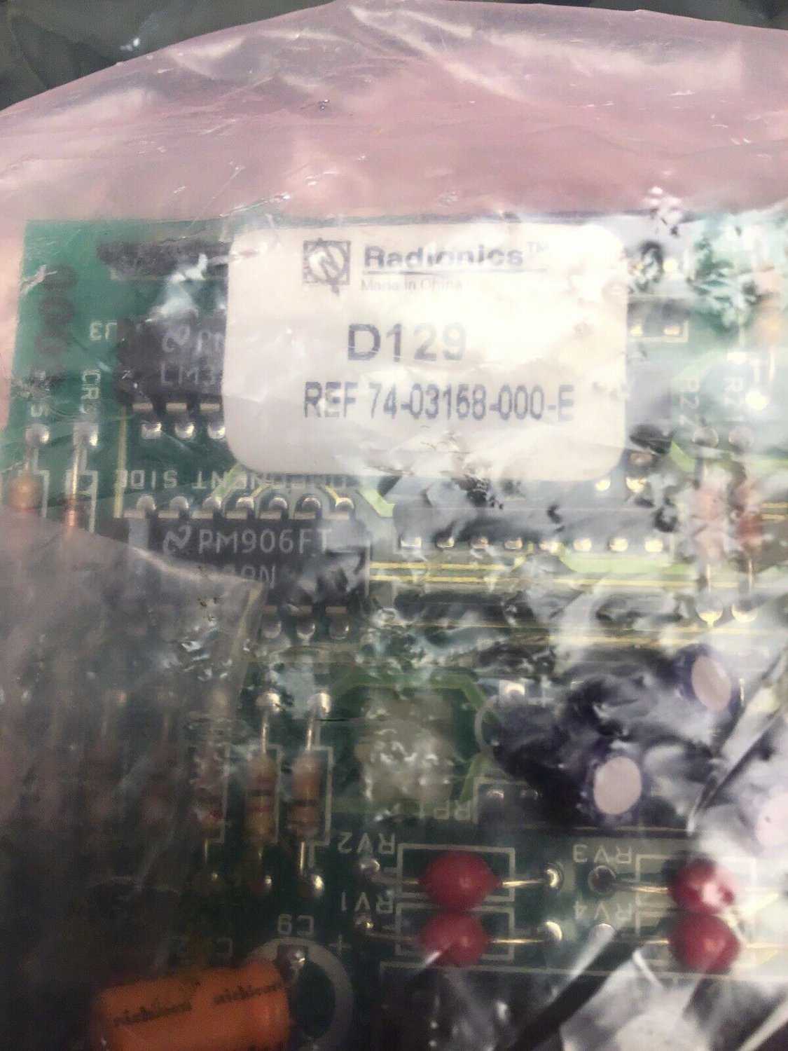 RADIONICS D129 DUAL CLASS A INITIAITING CIRCUIT MODULE CLASS A FIRE LOOP