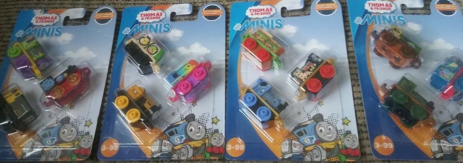 One Random - Thomas & Friends Minis - 3-Pack Trains Ages 3-99