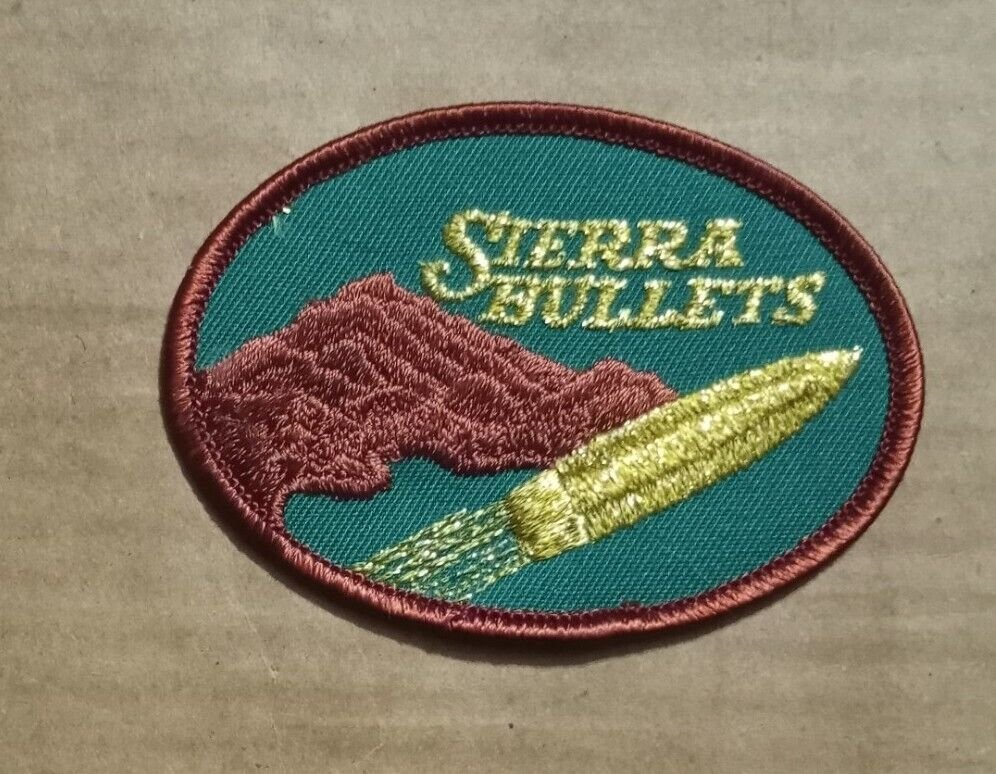 Sierra Bullets - 1980s embroidered Iron on patch