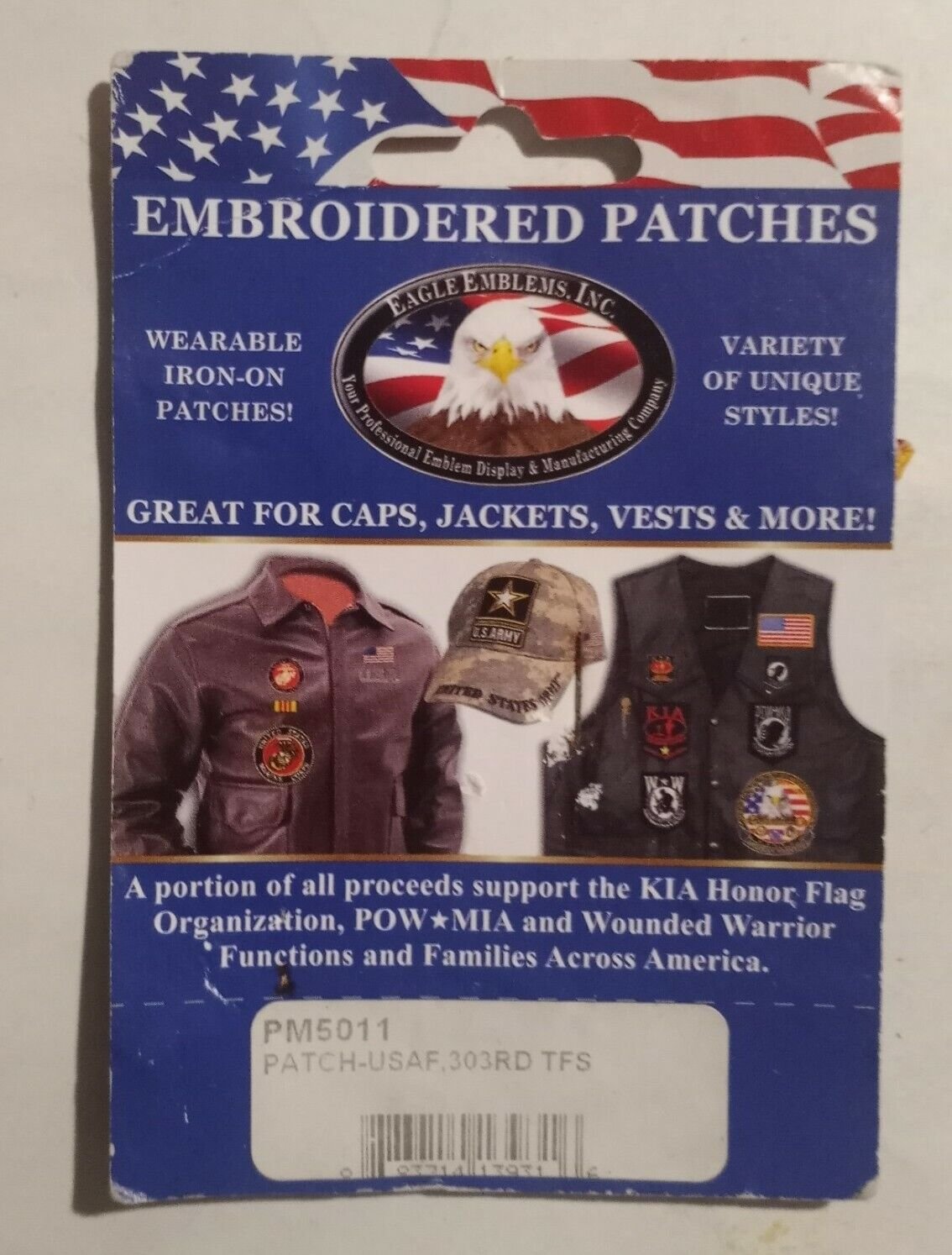 303 TFS - Tactical Fighter Squadron - Iron on patch