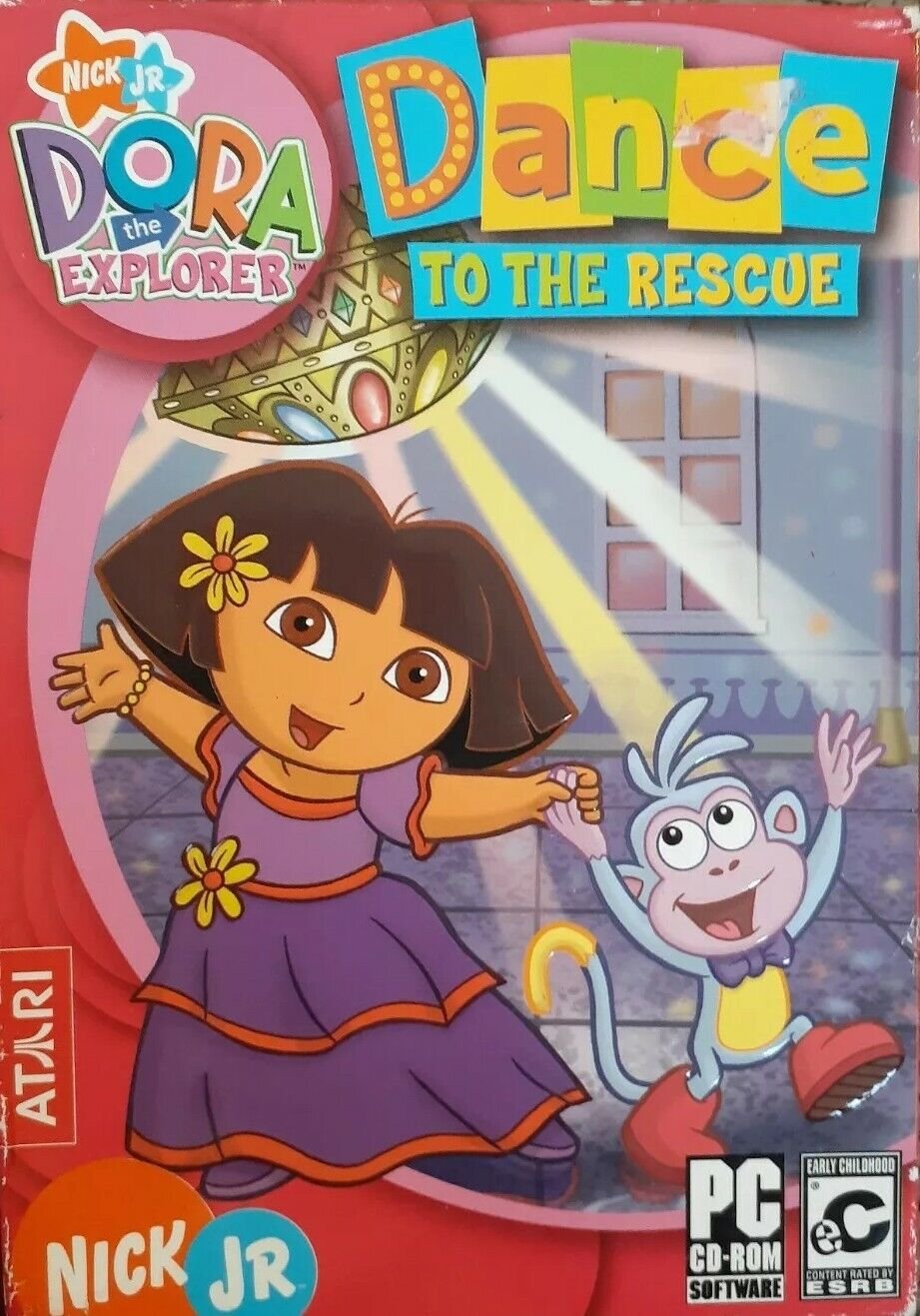 Dora The Explorer: Dance To The Rescue (PC CD-Rom 2005)