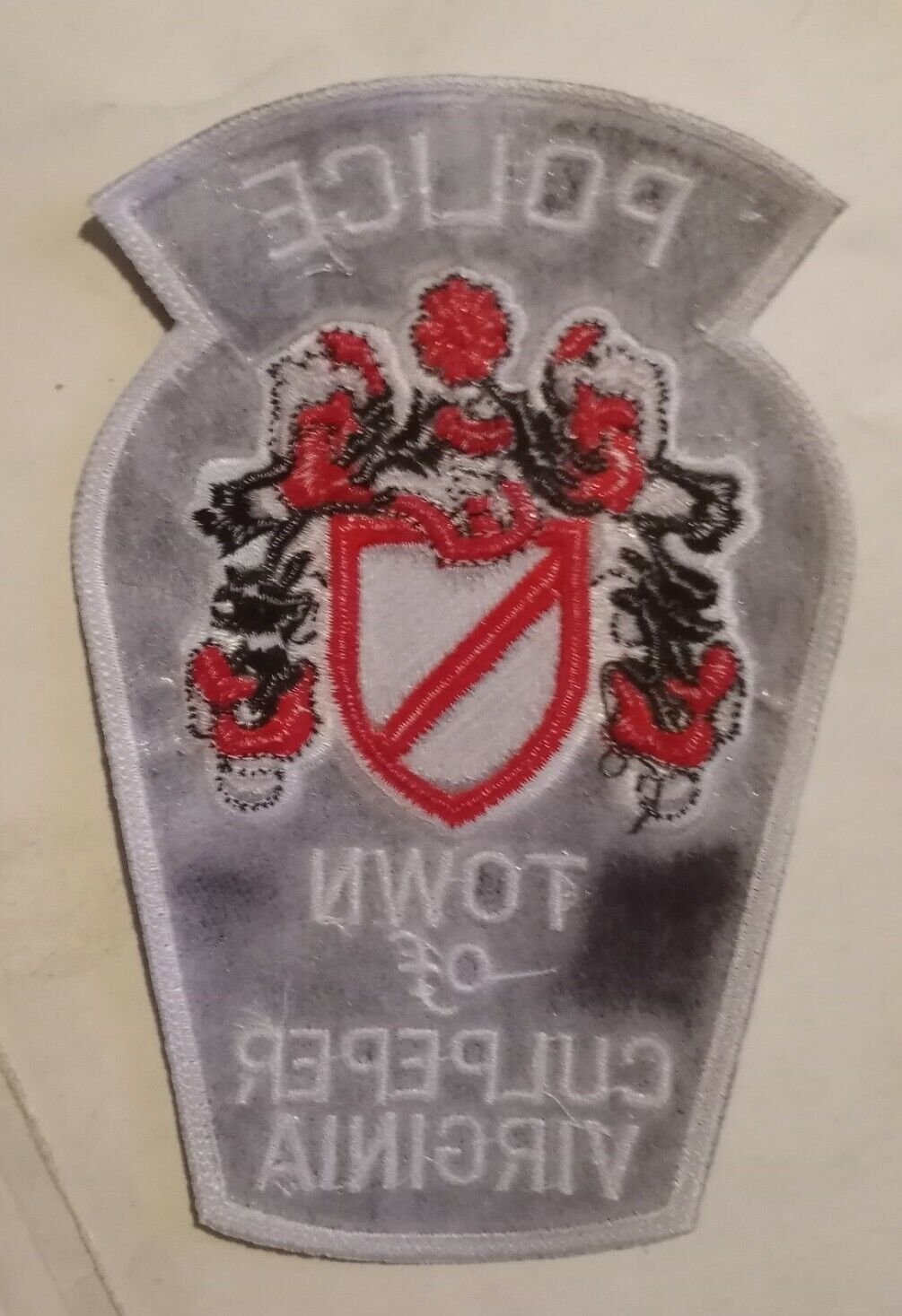 Town Of Culpeper Virginia Police - Iron on Patch