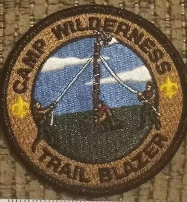 Boy Scouts - Camp Wilderness - Trail Blazer - BSA Patch NEW