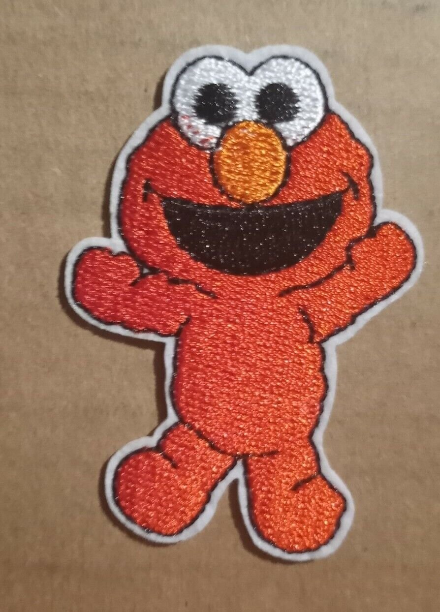 Elmo - Sesame Street - embroidered Iron on patch